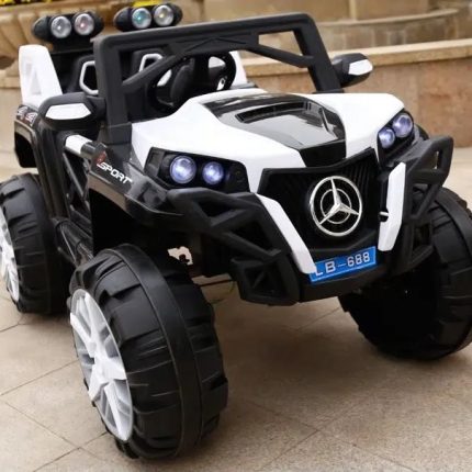 Children’s Electric Big Size Ride on Car white - kidstrampolines.co.ke